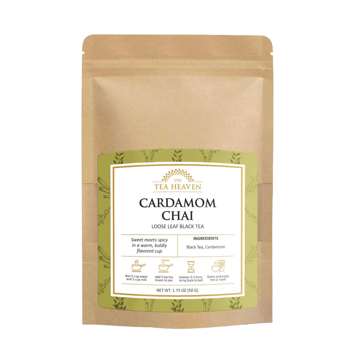 Cardamom Chai Loose Leaf Tea | The Tea Heaven