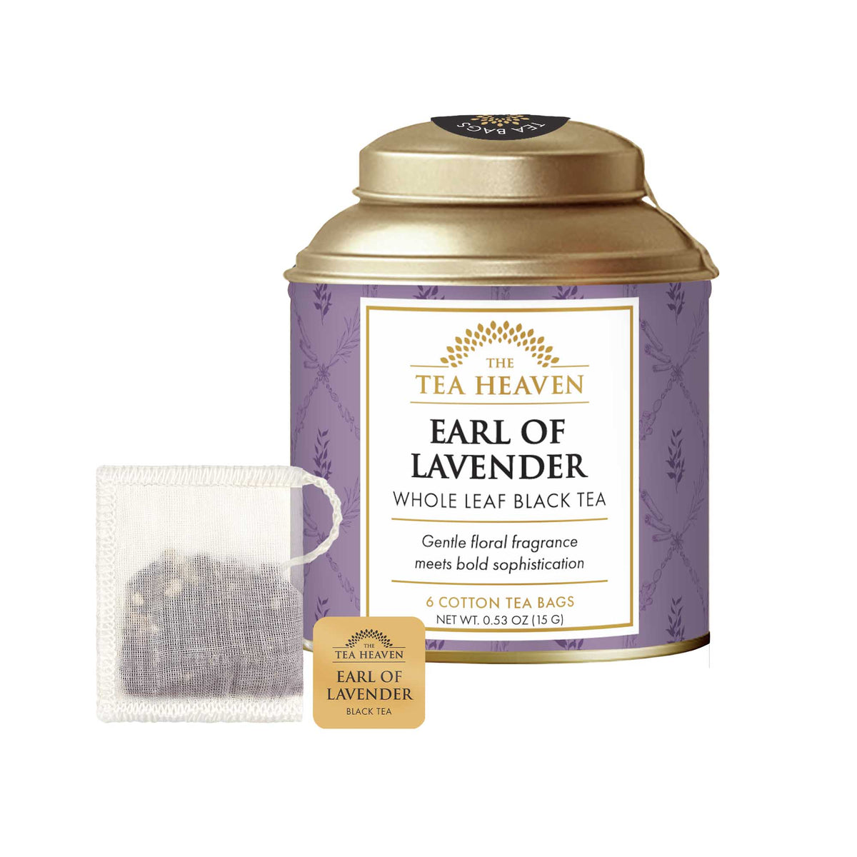 Earl of Lavender Tea Bags | The Tea Heaven