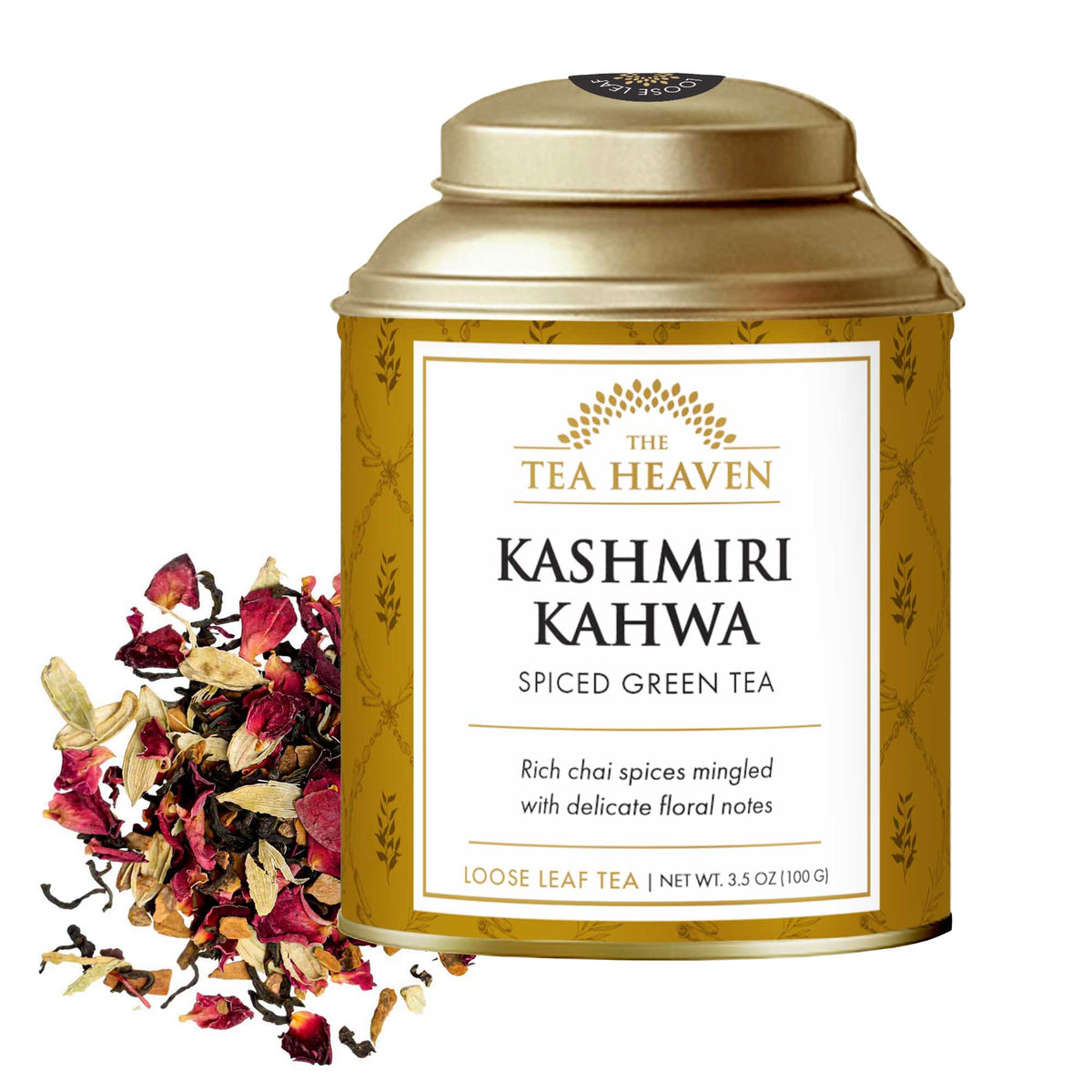 Kashmiri Kahwa Loose Leaf Tea | The Tea Heaven
