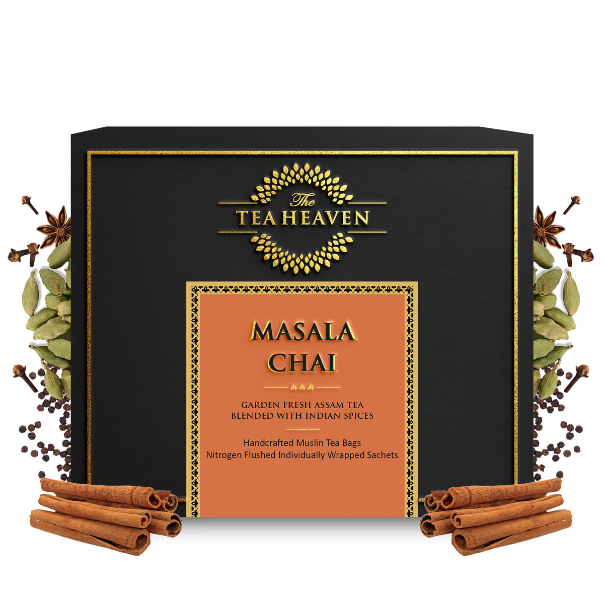 Masala Chai Tea Bags | The Tea Heaven